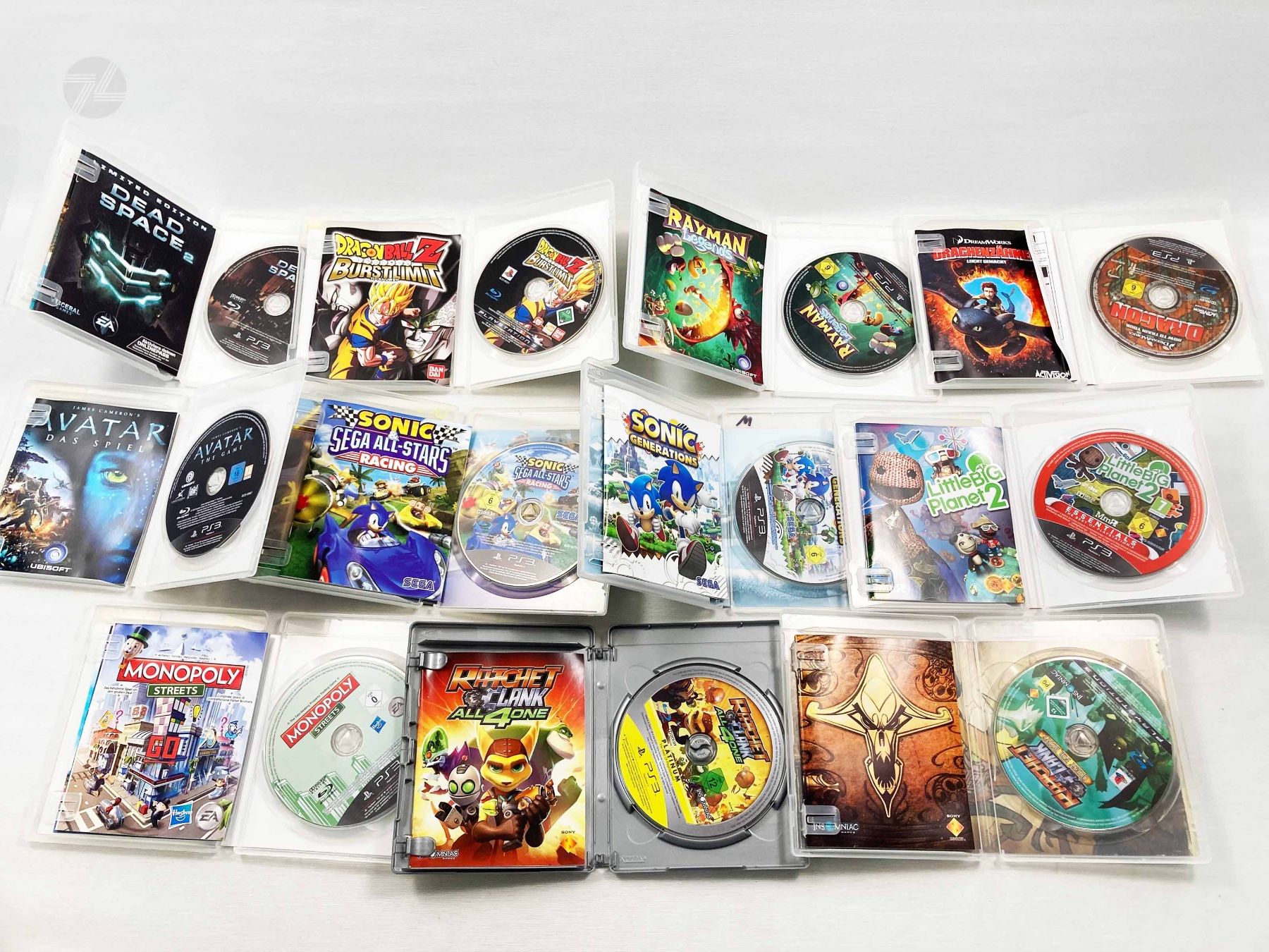 PS3 Games Sonic Ratchet Rayman Dragonball Avatar Playstation (Gebraucht ...