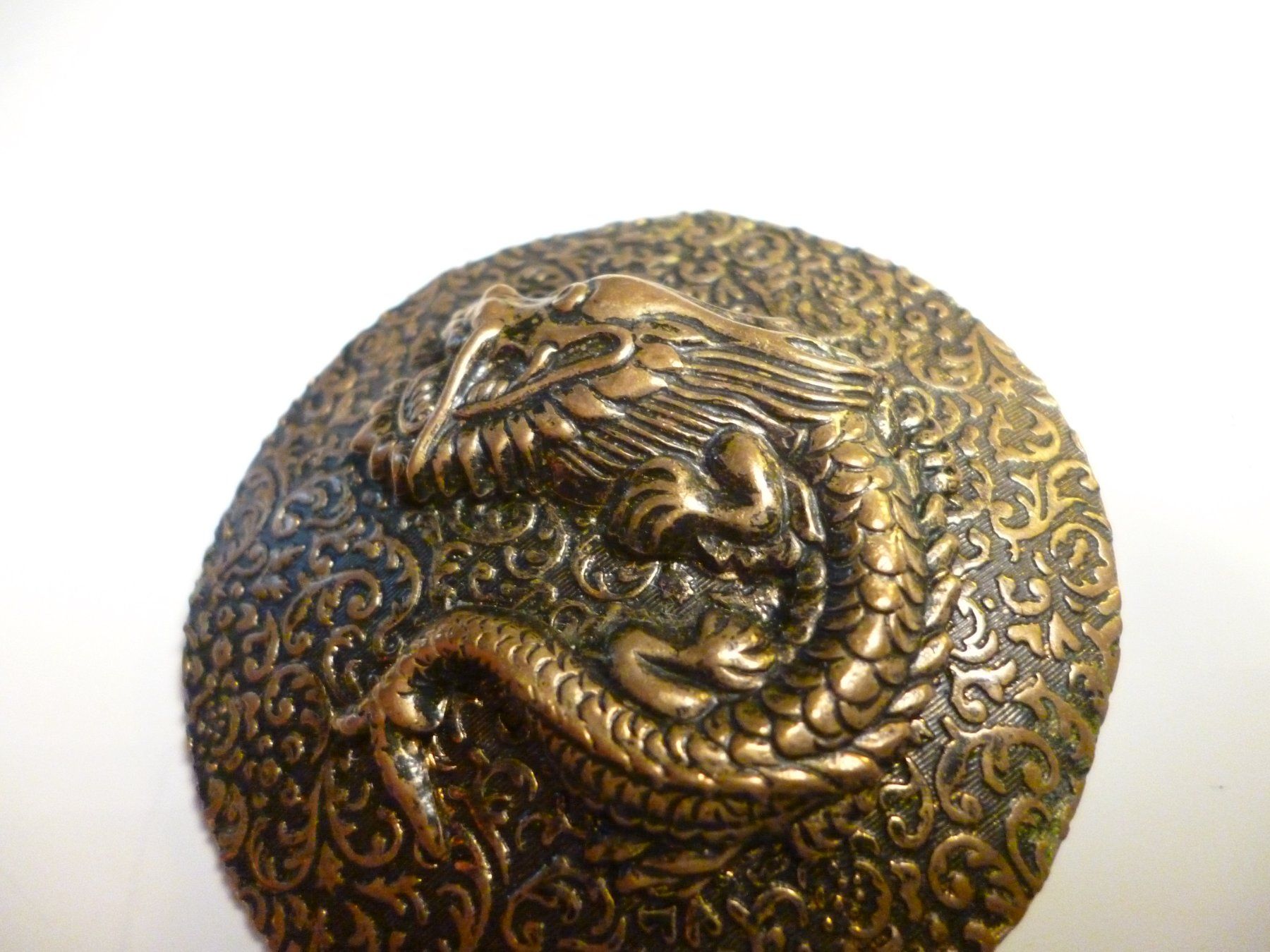Broche vintage Dragon couleur bronze (D'occasion) à Montreux pour CHF 5 ...