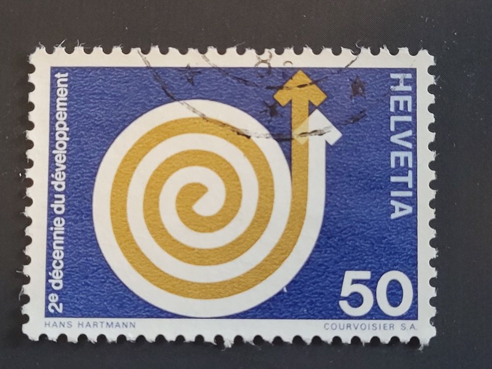 Timbre CH 1971 (11. III.) N° 494 - Symbole coopération | Kaufen auf Ricardo