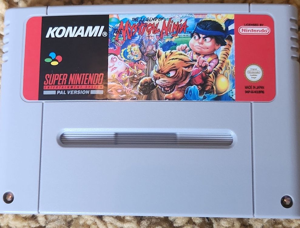 Mystical Ninja SNES Modul Top Zustand | Kaufen auf Ricardo