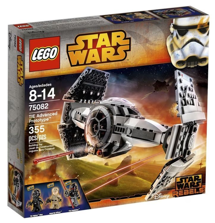 LEGO Star Wars TIE Advanced Prototype / 75082 - NEU (Neu und ...