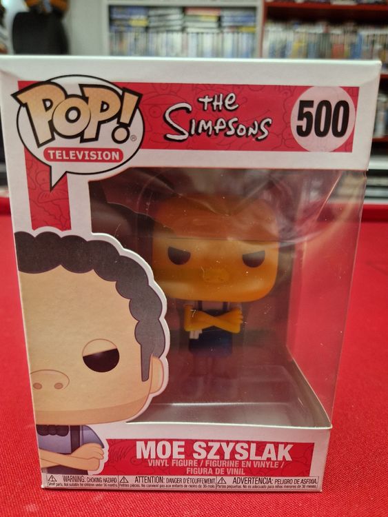 Figurine Funko Pop Moe Szyslak #500 Simpsons (Neu und originalverpackt ...