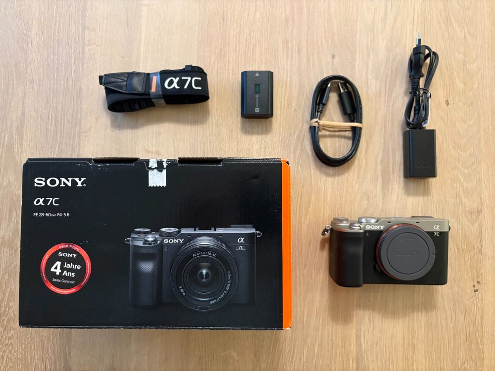 Sony Alpha 7C Vollformat Kamera (silber) mit Garantie (Gebraucht) in ...