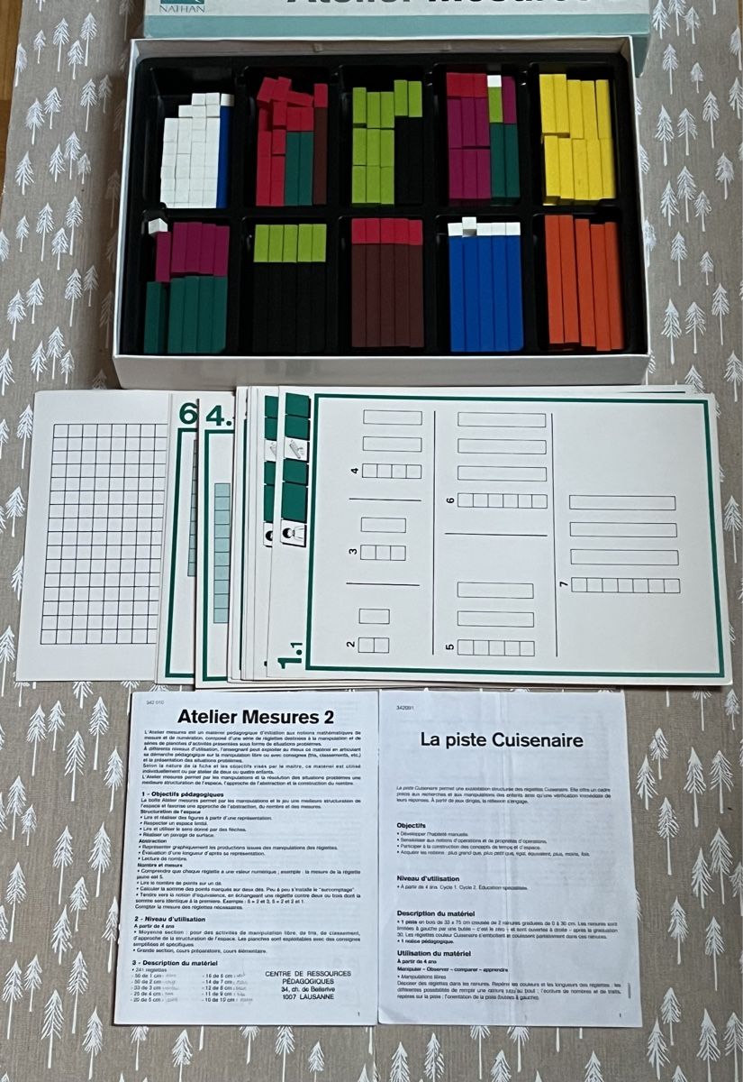 Atelier Mesure 2 Jeu Nathan (D'occasion) à La Tour-de-Peilz pour CHF 8 ...