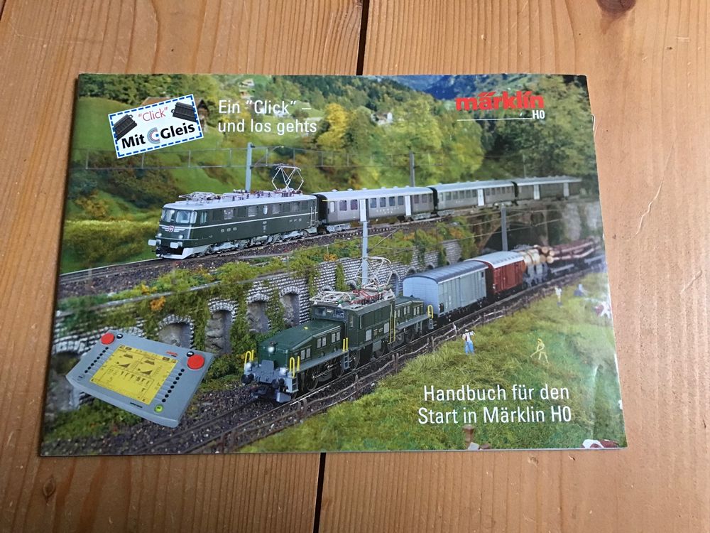 märklin, handbuch für den start in märklin H0 (Gebraucht) in Liestal ...