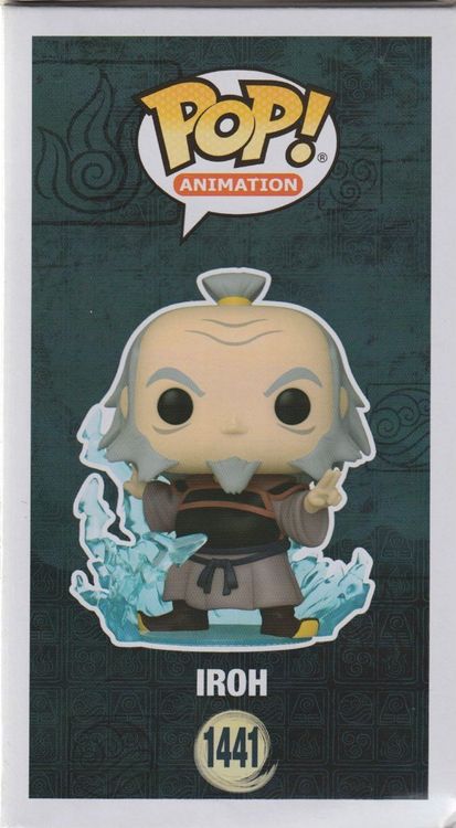 FUNKO POP! ANIMATION 1441 IROH - AVATAR THE LAST AIR BENDER (Neu und ...