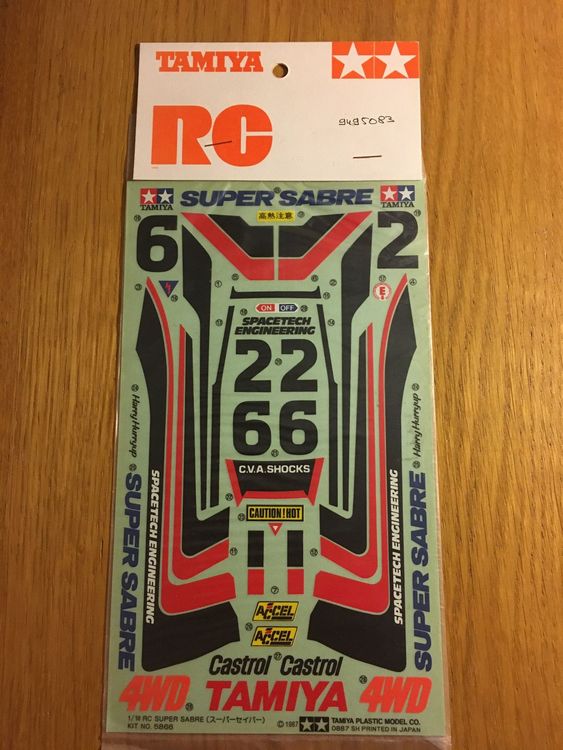 Tamiya Super Sabre decals (Neu und originalverpackt) in Cottens FR für ...