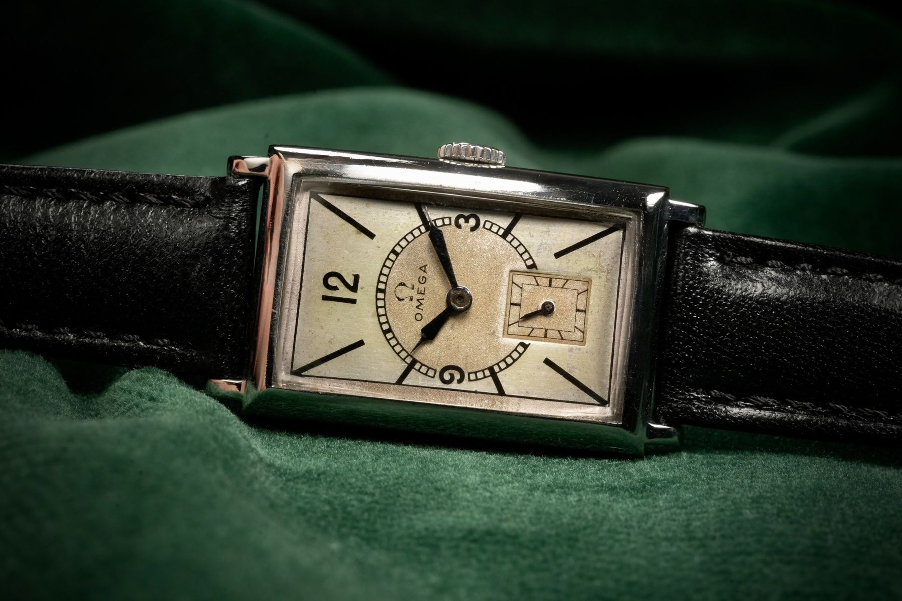 Omega - CK730 Vintage 1936 Tank Sector Dial Rectangular (Gebraucht) in ...