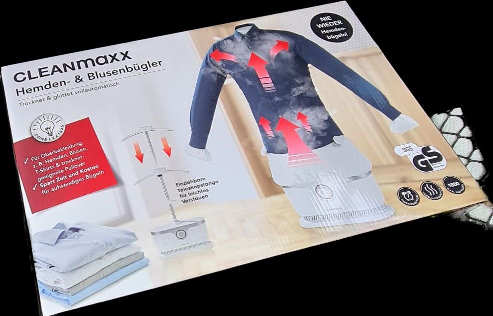 CLEANmaxx Hemden- und Blusenbügler (Bügelpuppe) (Gebraucht) in ...