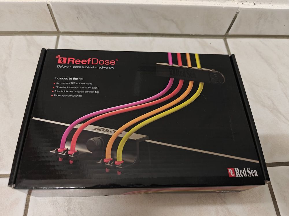 Red Sea Reef Dose Deluxe Schlauch-Kit 4-farbig, Neu! (Neu und ...
