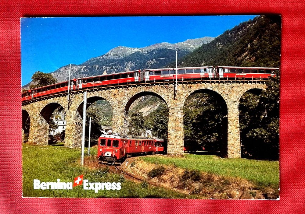 Bernina Express - Brusio - Rhätische Bahn - RhB - 1994 | Kaufen auf Ricardo