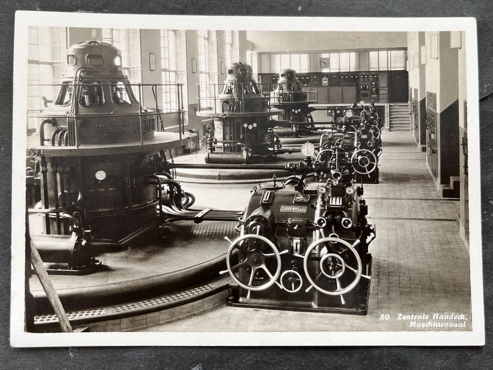 Guttannen Grimsel/ Zentrale Handeck/ Maschinensaal (Gebraucht) in Wabern für CHF 0.9 – mit ...