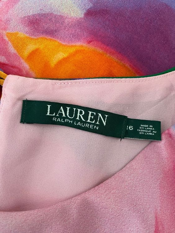 RALPH LAUREN Sommer Midi Kleid Gr.16 (XL) | Kaufen auf Ricardo