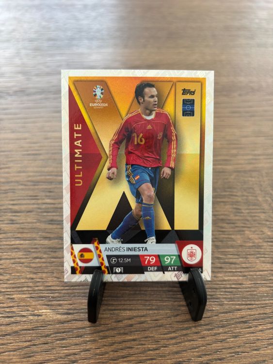 Topps Euro 2024 Ultimate XI Iniesta | Kaufen auf Ricardo