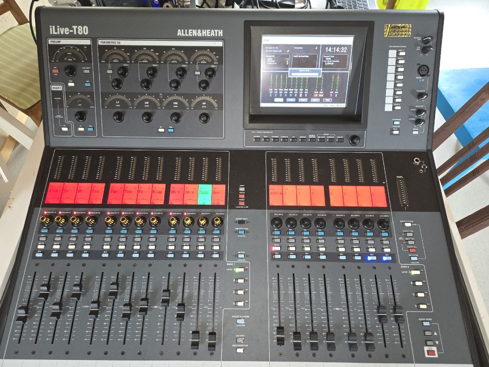 Allen&Heath iLive-T80 Digitalmischpult Topzustand mit IDR-32 (Gebraucht ...