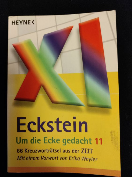 Eckstein - Um die Ecke gedacht - 11 / Kreuzworträtsel ZEIT (Gebraucht) in Muttenz für CHF 9 ...