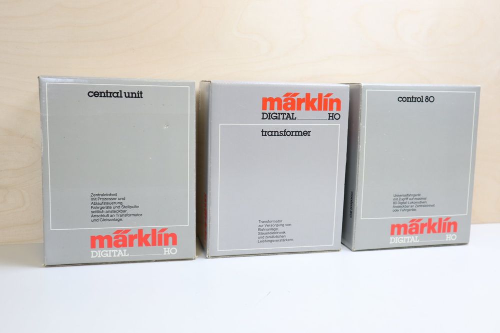 Märklin Digital Steuerung + Trafo 6020 / 6035 / 6002 | Kaufen auf Ricardo