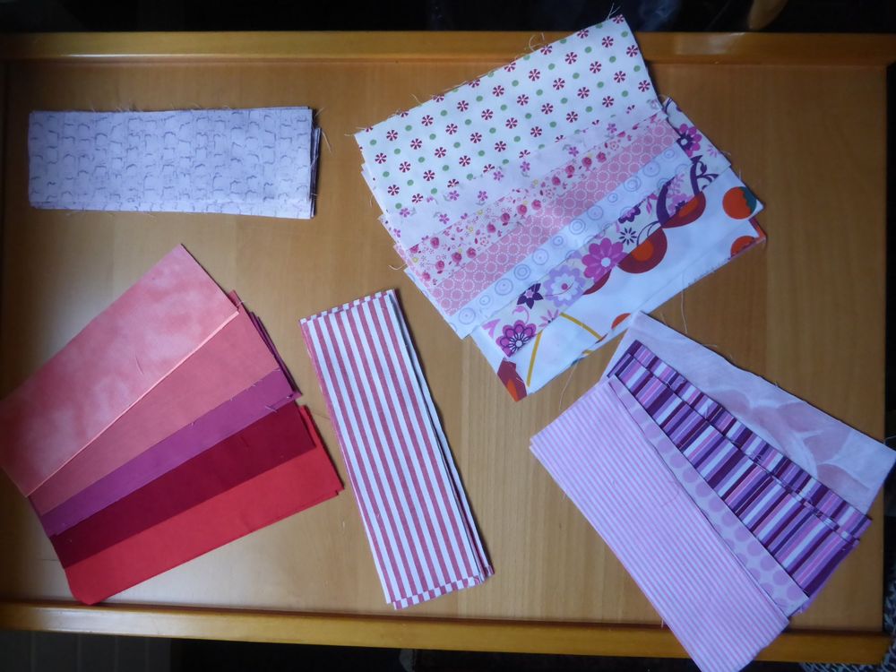 Patchwork-1 - 50 Streifen Baumwolle, 6.4 cm x 20 cm | Kaufen auf Ricardo