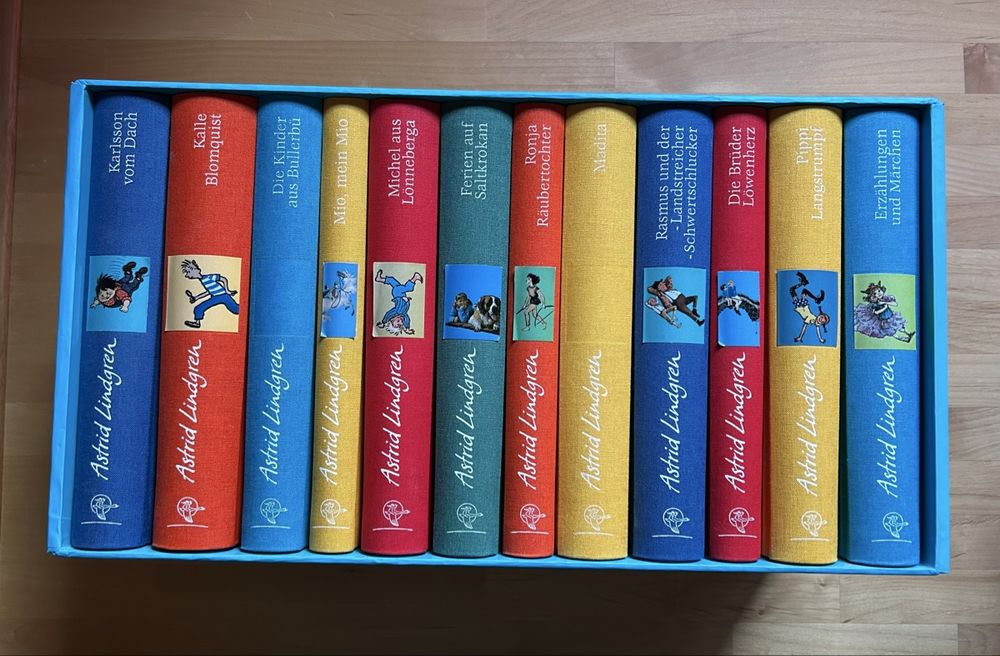 Astrid Lindgren Jubiläumsedition - 12 Bände in Schuber | Kaufen auf Ricardo
