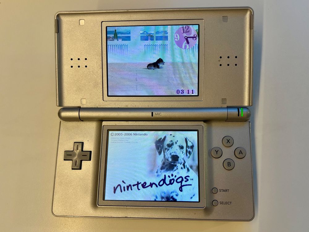 Nintendo DS Lite 2006 – voll funktionsfähig mit 6 Games (Gebraucht) in ...