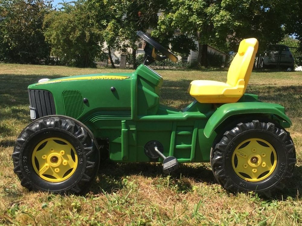 Trampel Traktor John Deere mit Anhenger (Gebraucht) in Ins für CHF 50 ...