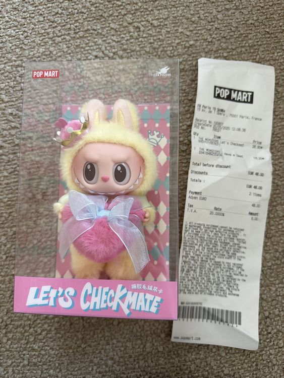 Labubu Let’s Check Mate Queen Authentic and unopened (Neu und ...