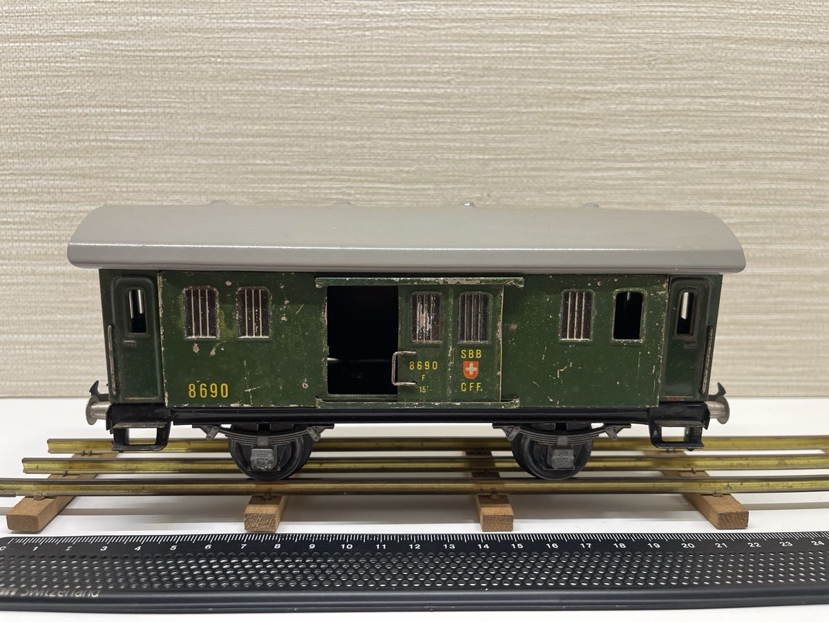 SBB CFF Wagen 8690, Blechspielzeug, Vintage, BUCO (Gebraucht) in ...