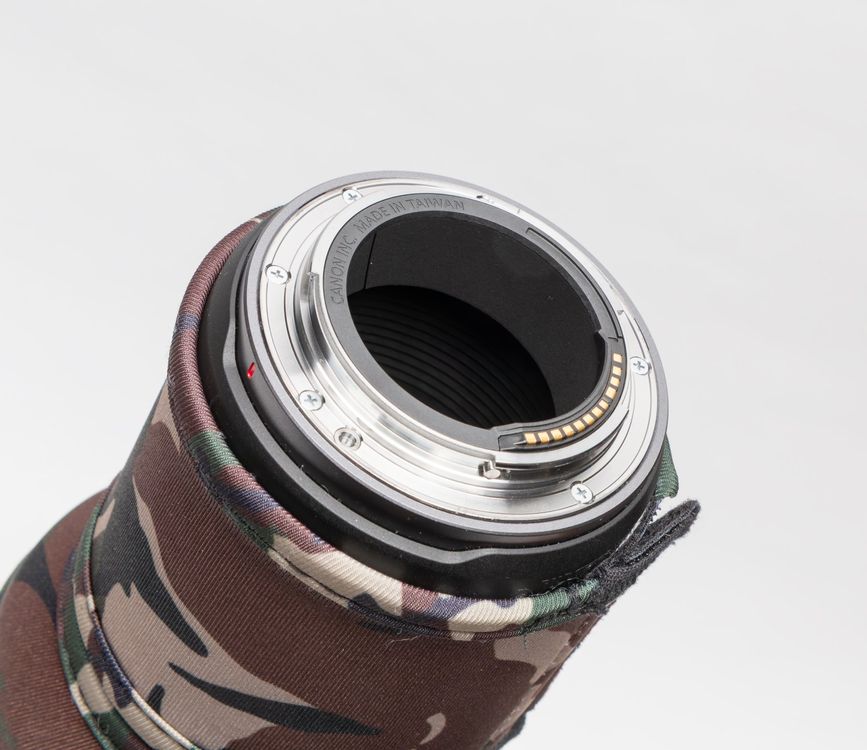 Canon RF 800mm f11 IS STM, Camouflage + Stativfuss Leofoto (Gebraucht ...
