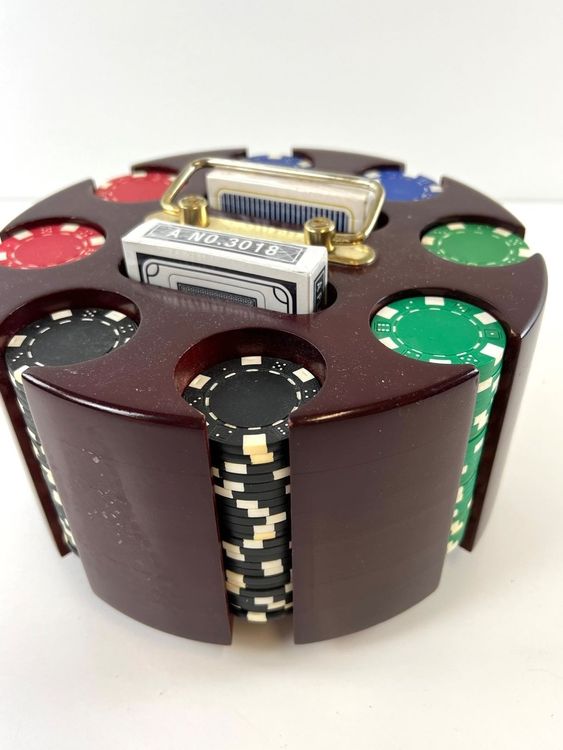 Vintage Poker-Chip Carousel Set (Karten und Chips) | Kaufen auf Ricardo