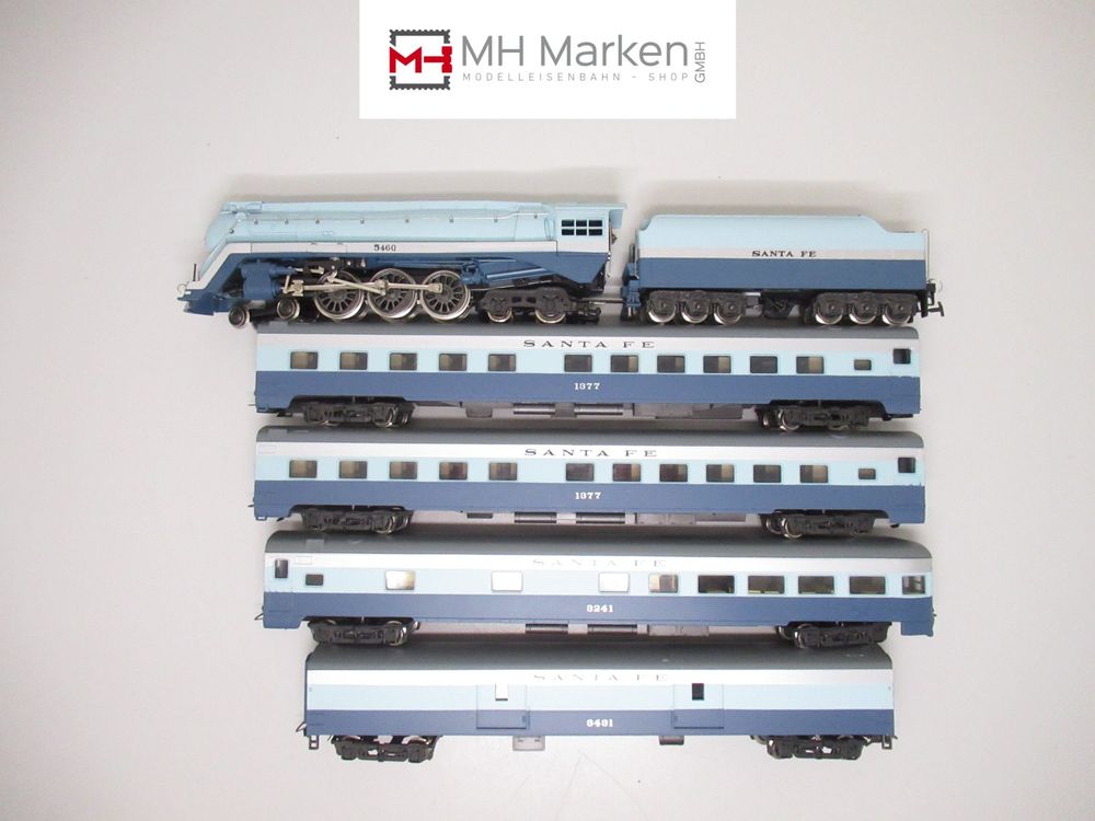 Rivarossi 250 Zugpackung "Santa Fe Super Chief" DC Analog H0 (Gebraucht ...