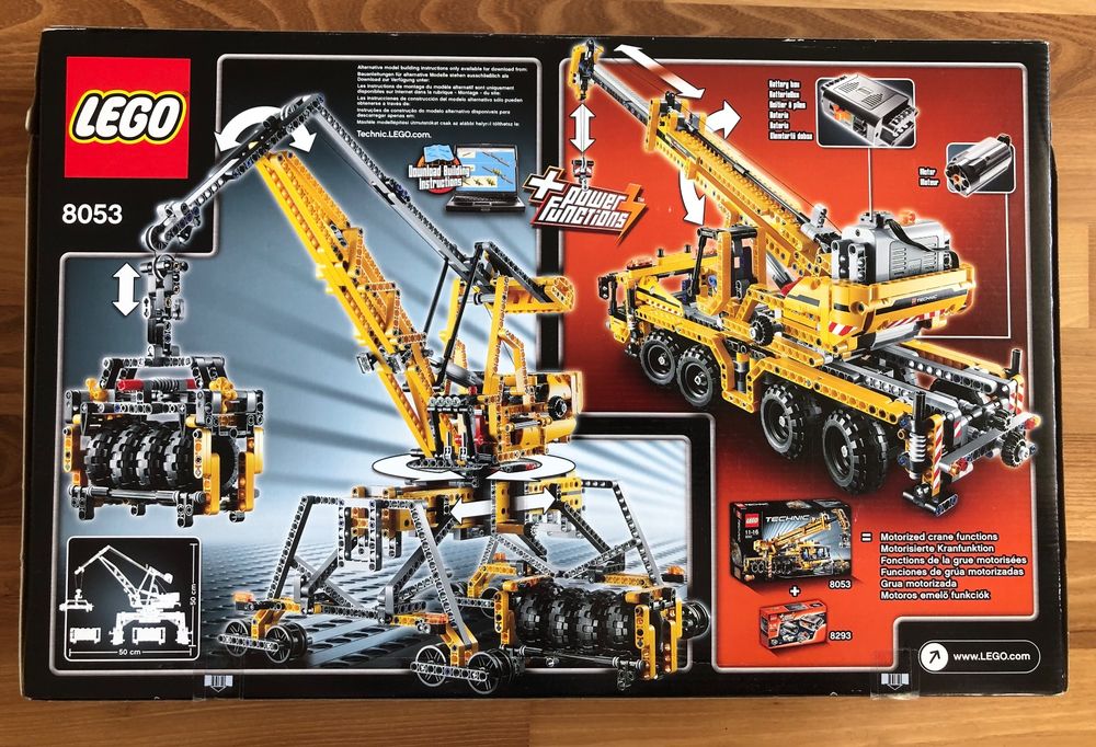 LEGO Technic 8053 Mobiler Kran Mobile Crane NEU & OVP (Neu und ...