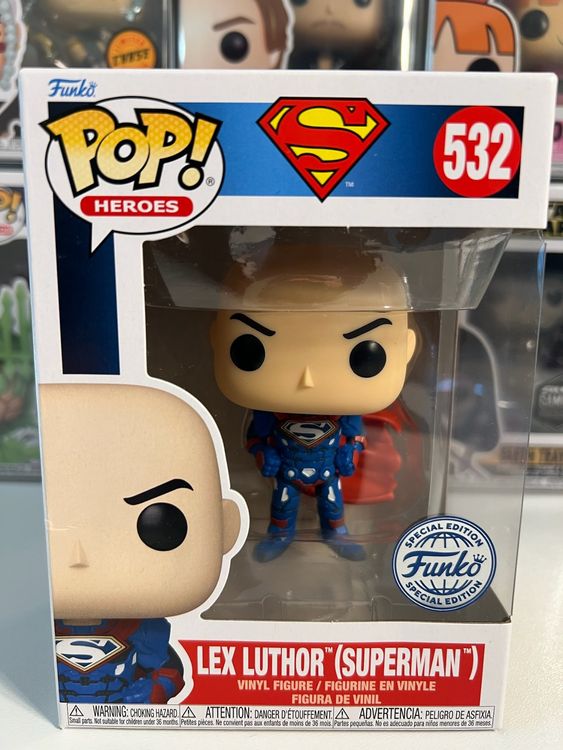 Funko POP! Heroes Lex Luthor (Superman) Edition Limitée (Neu und ...