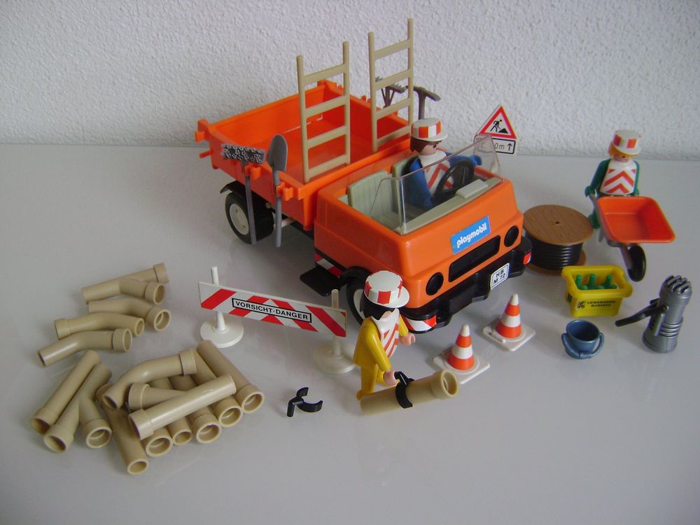 Playmobil - Baustellenfahrzeug aus Set 3474 | Kaufen auf Ricardo