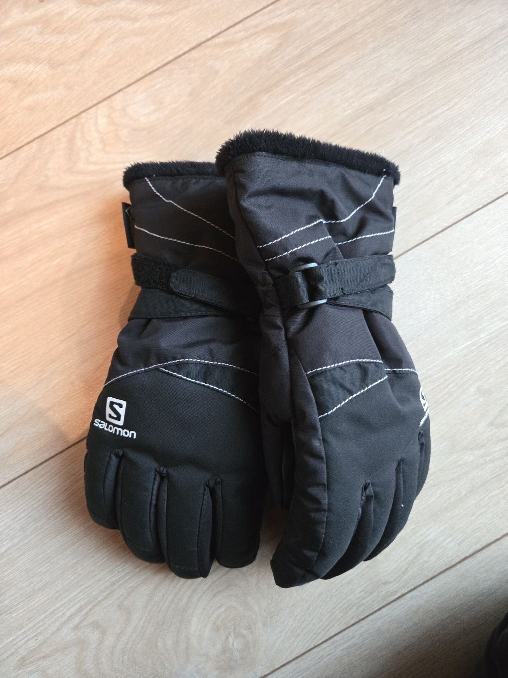 Salomon Skihandschuhe, Gr. M, Schwarz, Top Zustand! (Gebraucht) in ...