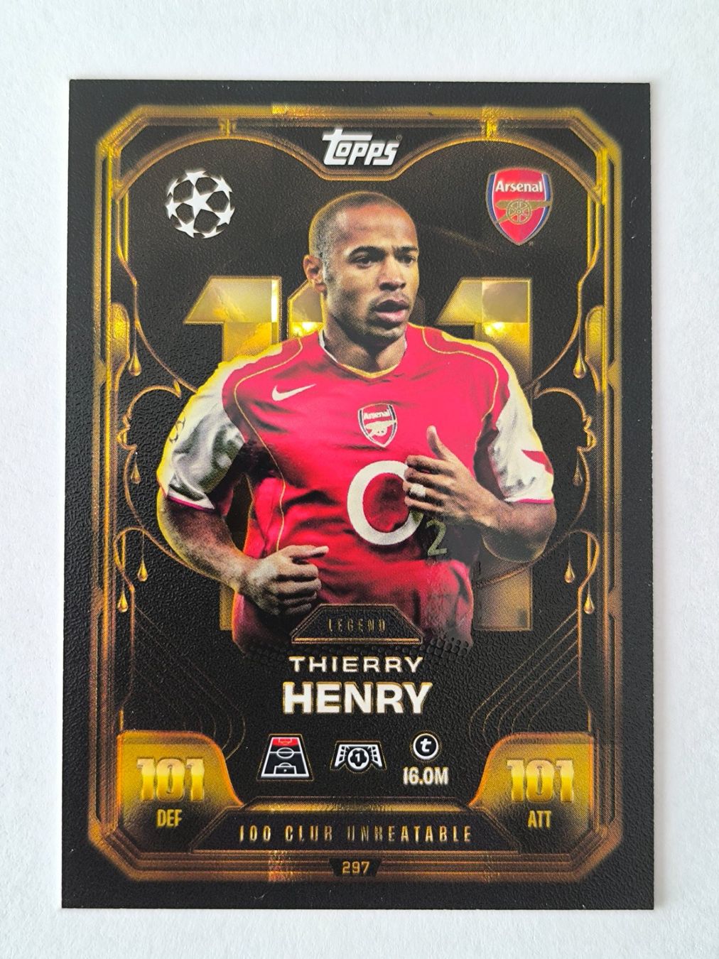Topps Match Attax Extra 2025/26 - 100 Club - Henry - 297 (Gebraucht) in ...