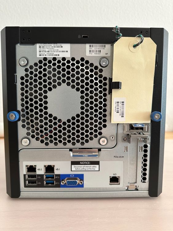 HP ProLiant MicroServer Gen8 Xeon E3-1220Lv2 (Gebraucht) in Zumikon für ...