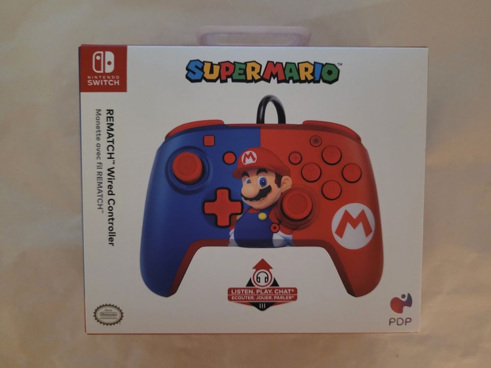 NSW - Super Mario Controller - fabrikneu | Kaufen auf Ricardo