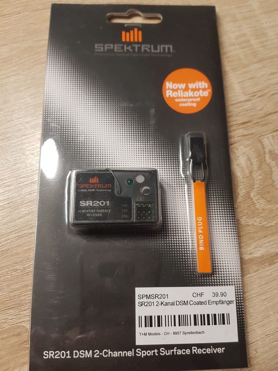 Spektrum sr201 2 Kanal Empf. (Neu (gemäss Beschreibung)) in Lausen für ...