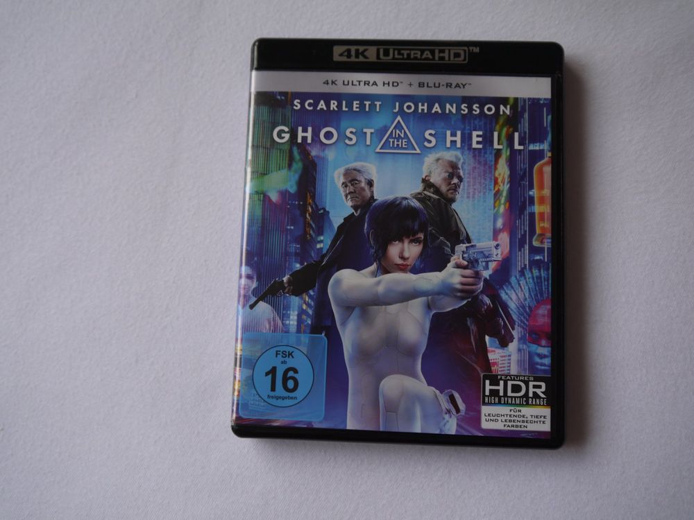 GHOST IN THE SHELL-4K UHD+Blu Ray Scarlett Johanson | Kaufen auf Ricardo