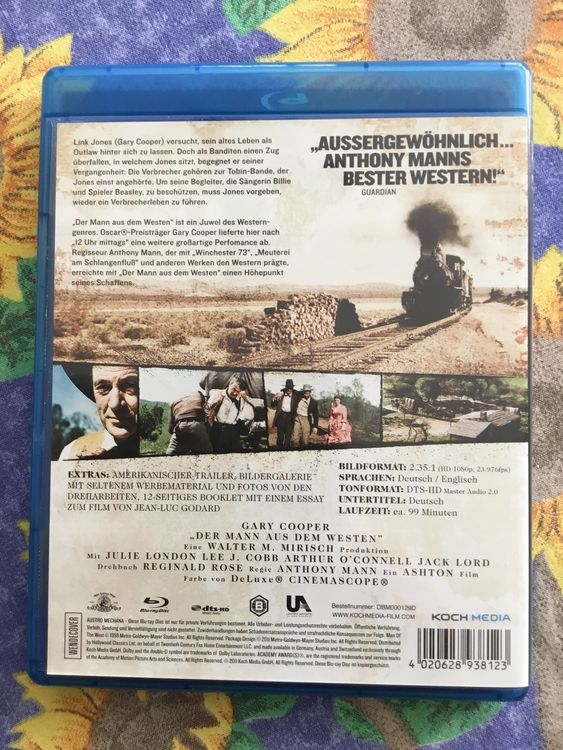 📀 Der Mann aus dem Westen Blu Ray 📀 (Neu (gemäss Beschreibung)) in Blauen für CHF 19.9 – mit ...
