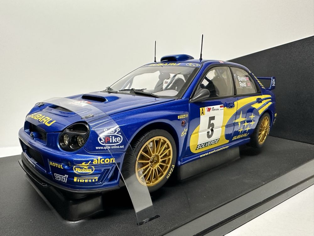 Subaru Impreza WRC 1:18, Burns, Rally Portugal, AutoArt, OVP (Neu ...