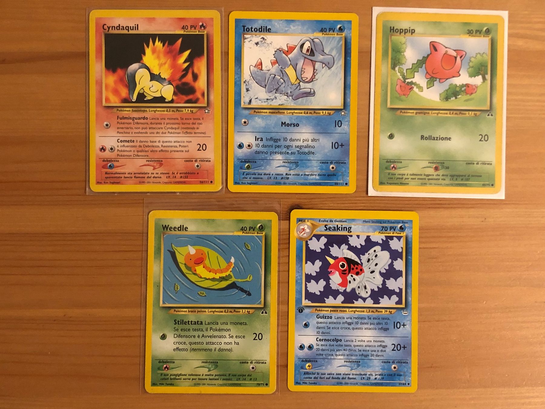Pokémon IT - Neo 1-2-3 (2001) Lot 5 cartes (Gebraucht) in Carouge GE ...