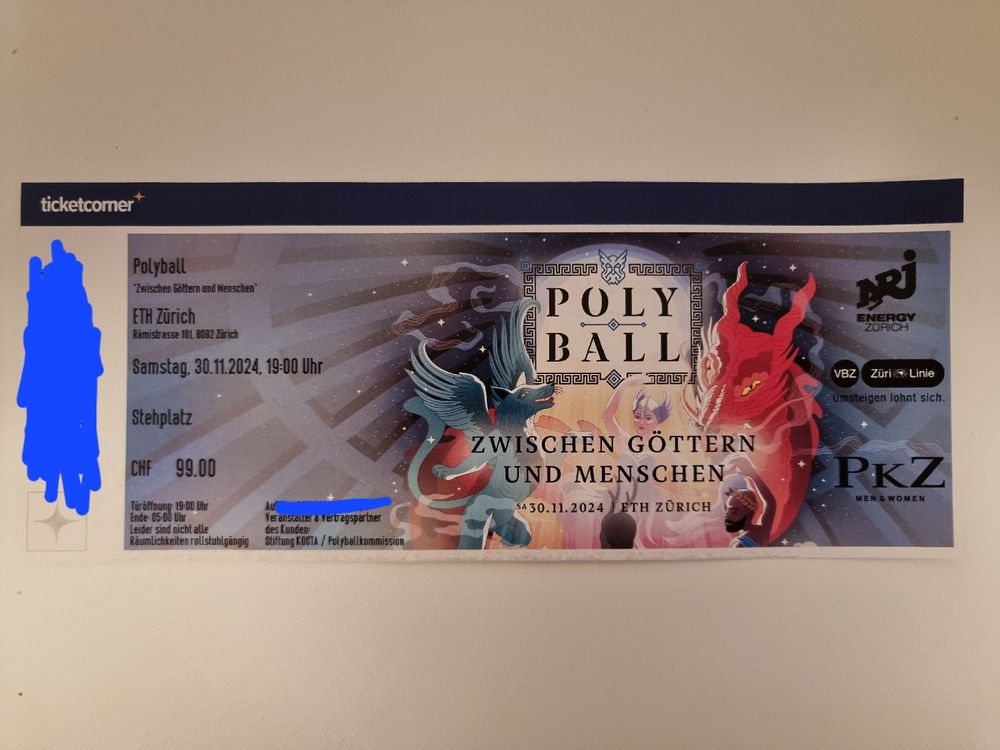 Polyball Ticket 2024 (Neu (gemäss Beschreibung)) in Bützberg für CHF 135 – mit Lieferung auf ...