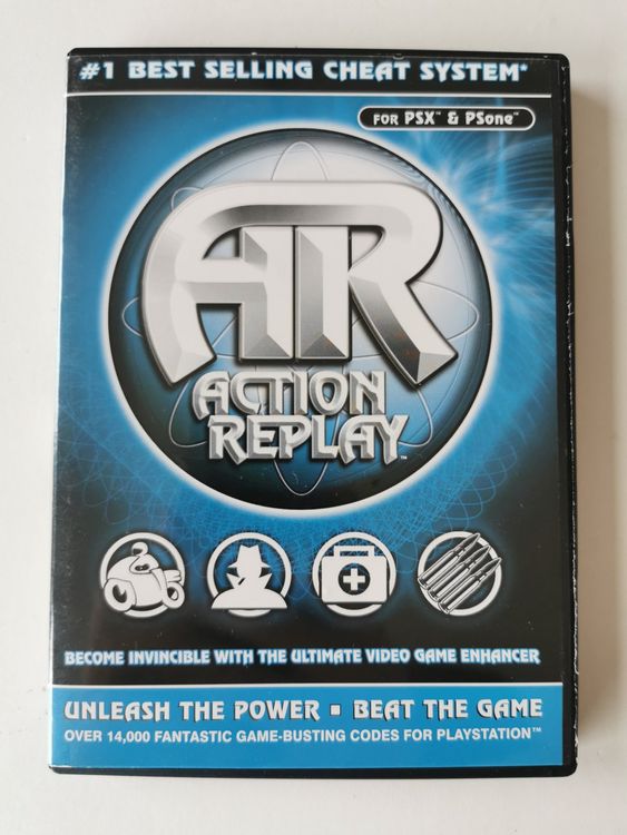 PS - Action Replay Cheat System Ps 1 Psx psone | Kaufen auf Ricardo