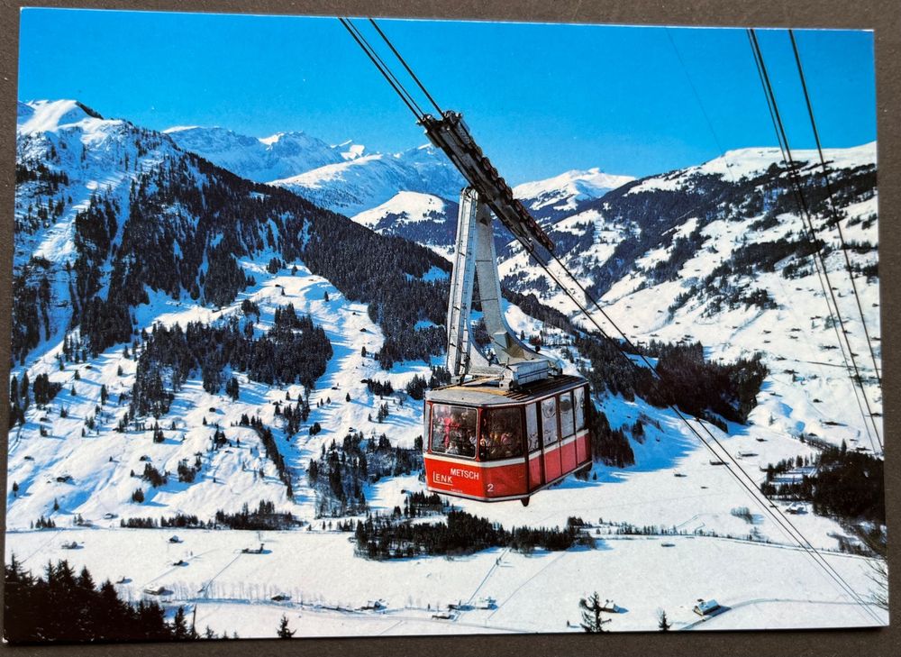 Lenk, Kabinenbahn Lenk-Metsch/ ca. 1980 (Gebraucht) in Wabern für CHF 2 ...