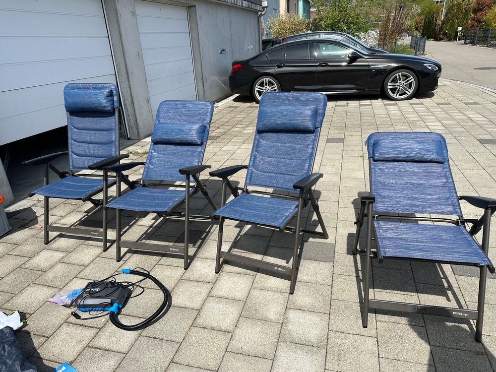Camping Stühle 4 Stück von Berger (Gebraucht) in Müllheim Dorf für CHF ...