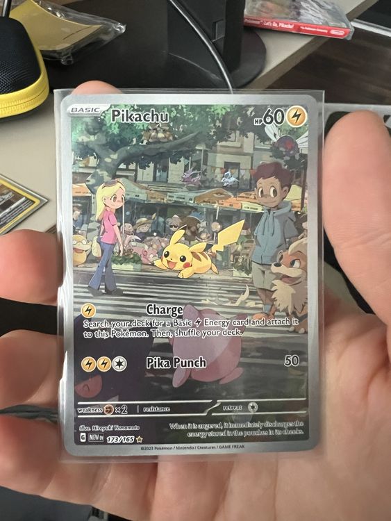 Pikachu 151 Pokemon EN boosterfrisch | Kaufen auf Ricardo