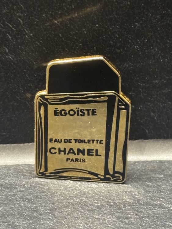 Vintage Collectibles 100% CHANEL Egoiste Perfume Pin Brooch (Gebraucht ...