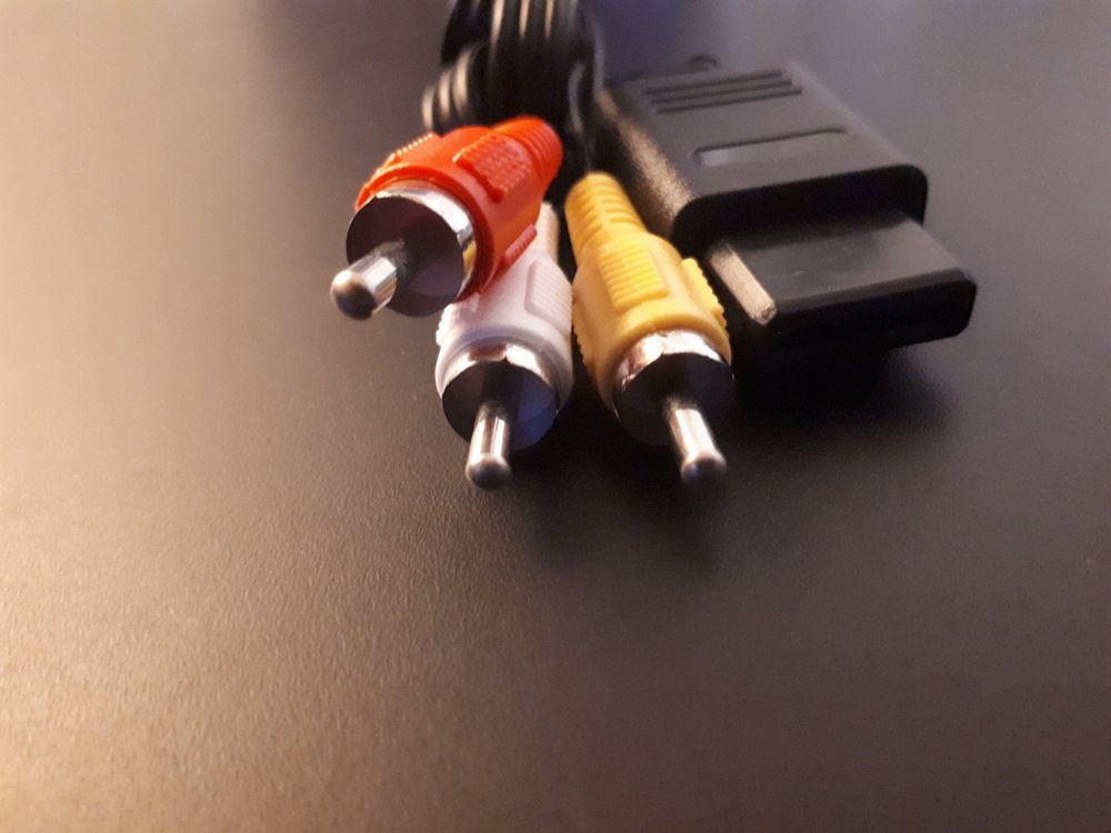 NEU - AV TV Kabel für Super Nintendo SNES / N64 / Gamecube | Kaufen auf ...