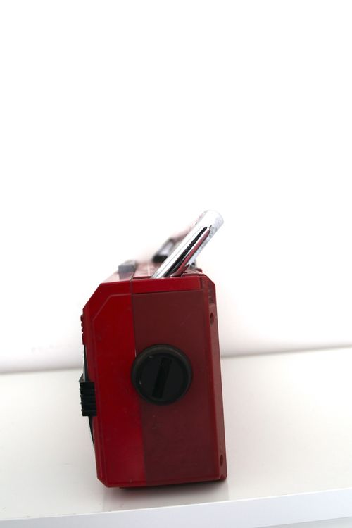 1980s Rare JVC Boombox Stereo Radio Cassette Recorder in Red | Kaufen ...